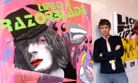 ARTIST STUART SEMPLE, LONDON, BRITAIN - 05 JUL 2005 Stock Pictures ...