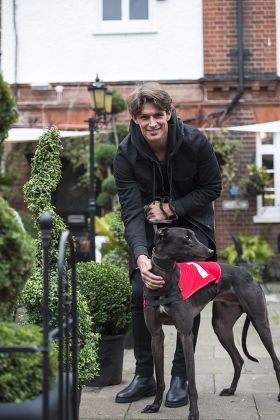 Jake Hall His Greyhound Toothill Wizard Editorial Stock Photo - Stock ...