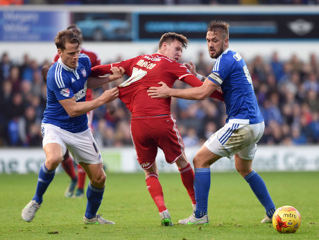Ipswichs Christophe Berra Luke Chambers Hold Editorial Stock Photo ...