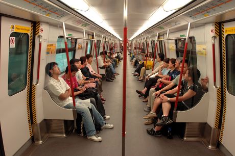 Mtr Underground Train Hong Kong China Editorial Stock Photo - Stock ...