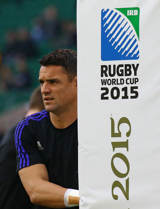 Dan Carter New Zealand Warms Before Editorial Stock Photo - Stock Image ...