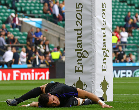 Dan Carter New Zealand Warms Before Editorial Stock Photo - Stock Image ...