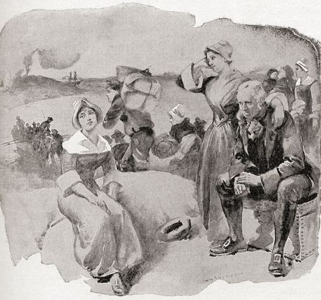 Expulsion Acadians Aka Great Upheaval Great Editorial Stock Photo ...