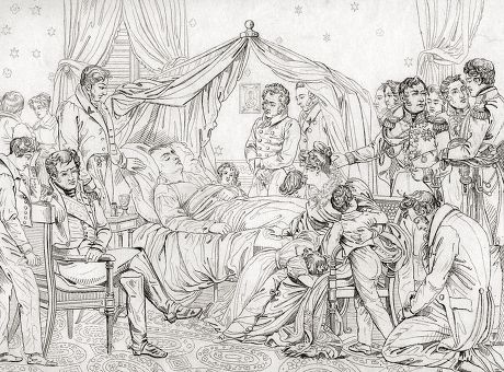Death Napoleon May 5 1821 Longwood Editorial Stock Photo - Stock Image ...