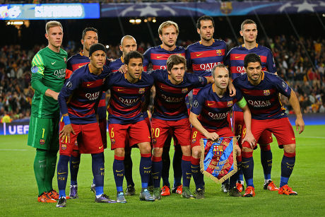 Fc Barcelona Team Editorial Stock Photo - Stock Image | Shutterstock