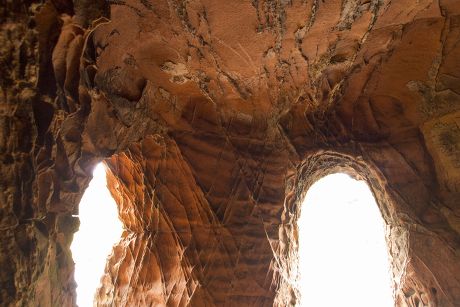 Lacys Caves On Banks River Eden Editorial Stock Photo - Stock Image ...