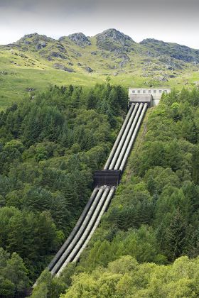 152 Mw Sloy Hydrop Power Station Editorial Stock Photo - Stock Image ...