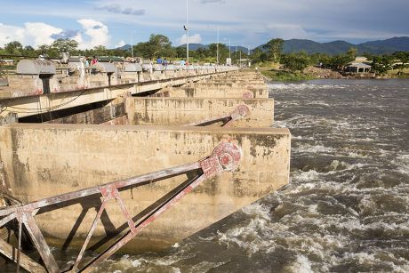 Barrage On Shire River Malawi Near Editorial Stock Photo - Stock Image ...