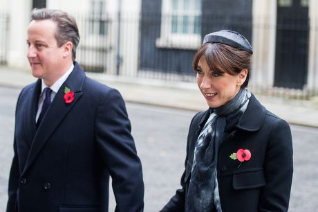 Prime Minister David Cameron Wife Samantha Editorial Stock Photo ...
