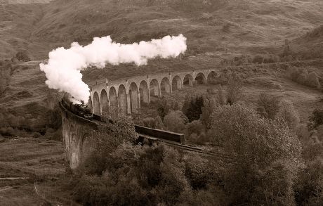 Jacobite Steam Train Editorial Stock Photo - Stock Image | Shutterstock