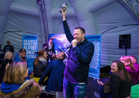 Altitude Comedy Tent at the Ski & Snowboard Show, London, Britain - 08 ...