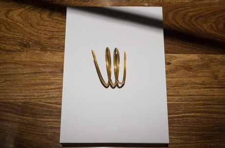 Ai Weiweis 24 Carat Gold Rebars Editorial Stock Photo - Stock Image ...