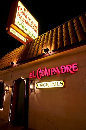 El Compadre Mexican Restaurant Sunset Boulevard Editorial Stock Photo ...