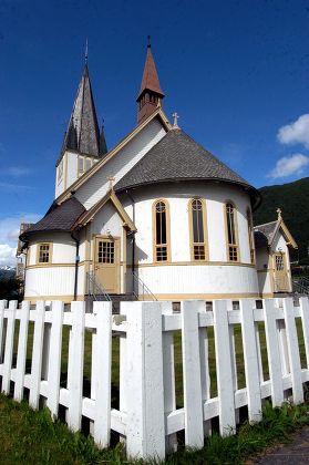 Old Stordal Church Stordal Built 1789 Editorial Stock Photo - Stock ...