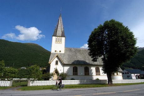 Old Stordal Church Stordal Built 1789 Editorial Stock Photo - Stock ...