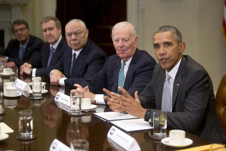 Barack Obama Colin Powell James Baker Editorial Stock Photo - Stock ...