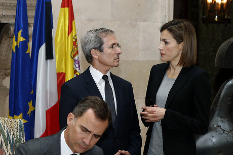 __COUNT__ Spanish Royals visit French Embassy, Madrid, Spain - 14 Nov ...