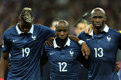 Lassana Diarra France During National Anthems Editorial Stock Photo ...