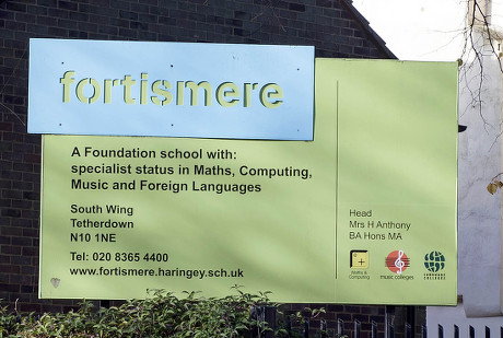 Fortismere School Muswell Hill London N11 Editorial Stock Photo - Stock ...