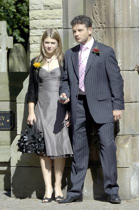 'CORONATION STREET' - FILMING OF THE WEDDING OF SHELLEY UNWIN AND ...