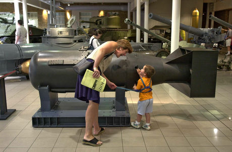 Replica Little Boy Atomic Bomb Dropped Editorial Stock Photo - Stock ...