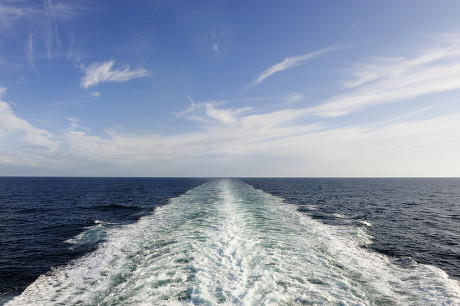 Water Churned By Ships Propellers Editorial Stock Photo - Stock Image ...