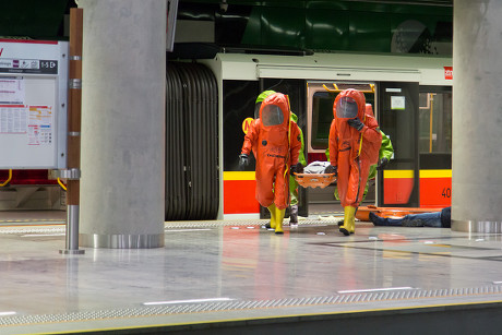 Members Polish Rescue Services Police Fire Editorial Stock Photo ...