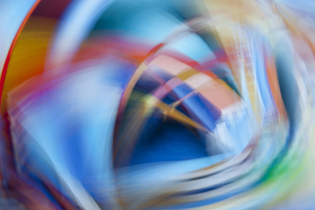 Color Impressions Acrylic Painting Artist Gerhard Editorial Stock Photo ...