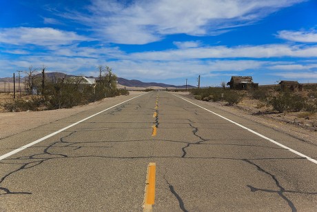 Historic Route 66 Ludlow California Usa Editorial Stock Photo - Stock ...
