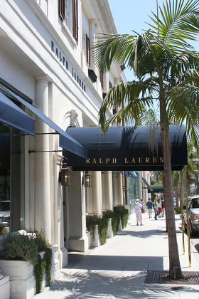 Ralph Lauren On Rodeo Drive Beverly Editorial Stock Photo - Stock Image ...