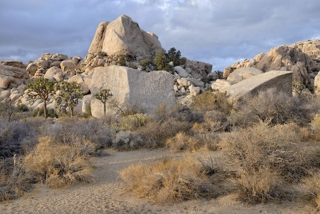 Rock Formation Monzogranite Hidden Valley Joshua Editorial Stock Photo ...