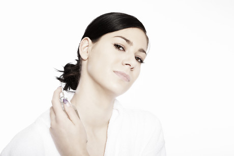 Model Released Young Woman Spraying On Editorial Stock Photo - Stock ...