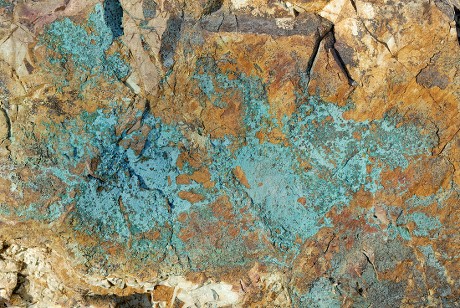 Copperbearing Rocks Sonoran Desert Arizona Usa Editorial Stock Photo ...