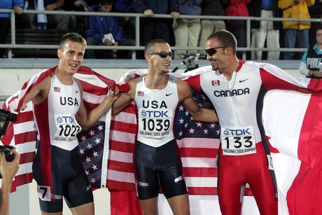 Andrew Rock Jeremy Wariner Tyler Christopher Editorial Stock Photo ...