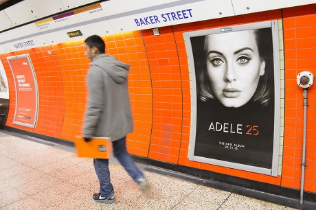 Poster Adeles Latest Album 25 Publicised Editorial Stock Photo - Stock ...