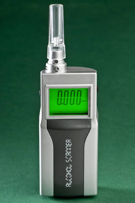 Alcohol Scanner Breathalyzer Editorial Stock Photo - Stock Image ...