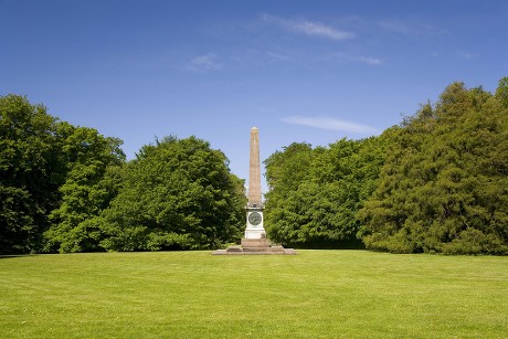 Memorial Obelisk Charlottenlund Palace Denmark Europe Editorial Stock ...