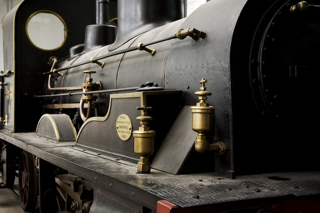 Mechanical Detail Old Steam Locomotive Editorial Stock Photo - Stock ...