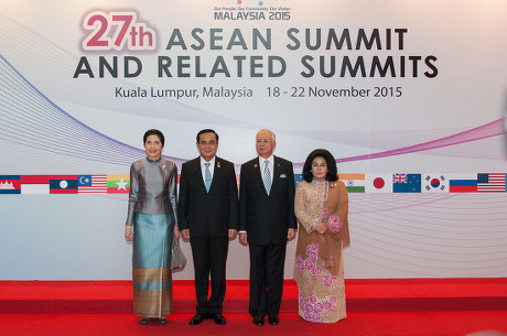 27th ASEAN Summit in Kuala Lumpur, Malaysia - 21 Nov 2015 Stock ...