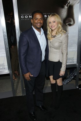 Alfonso Ribeiro Wife Angela Editorial Stock Photo - Stock Image ...