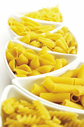 Pasta Uncooked Tortiglioni Conchiglie Castellane Editorial Stock Photo ...