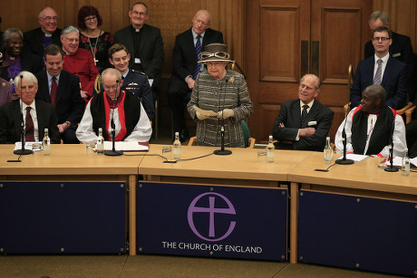 Queen Elizabeth Ii Addresses Tenth General Editorial Stock Photo ...