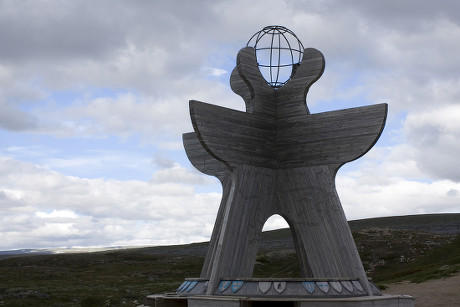 Arctic Circle Mo Rana Norway Scandinavia Editorial Stock Photo - Stock ...