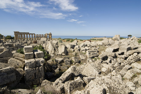 Remaining Rubble Temple G Temple E Editorial Stock Photo - Stock Image ...