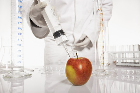Model Released Chemist Injecting Substance Into Editorial Stock Photo ...