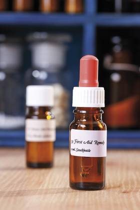 Homeopathic Liquid Remedy Bachs Flower Remedy Editorial Stock Photo ...