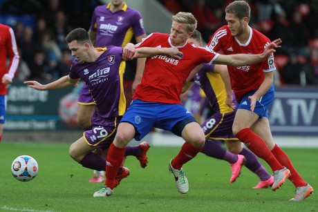 Ryan Jennings Jack Saville During Vanarama Editorial Stock Photo ...