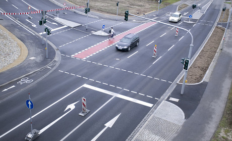 Road Intersection Junction Bamberg Franconia Bavaria Editorial Stock ...
