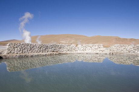 Natural Pool Heated By Hot Spring Editorial Stock Photo - Stock Image ...