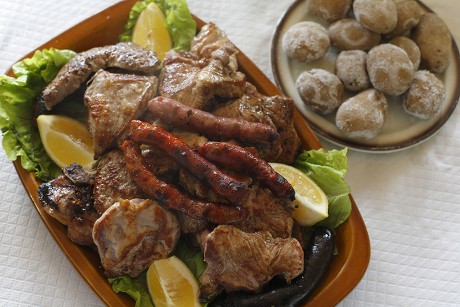 Mixed Grill Parillada De Carne La Editorial Stock Photo - Stock Image ...